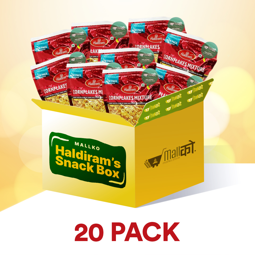 Haldirams Cornflakes Mixture - Bulk Order 20 Packs X 200g #57333 | DesiClik.com, USA